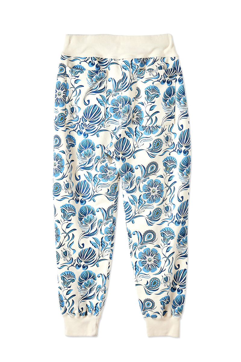 BLUE FLOWER PANTS – FLOWER OF THE UNIVERSE